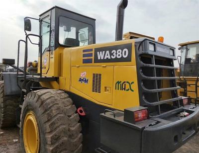 Cina Il Giappone originale ha fatto il caricatore della ruota della costruzione di KOMATSU 18ton Wa380 in buone condizioni per la vendita, KOMATSU usata Front Wheel Loader Wa 420, Wa470 sulla vendita in vendita