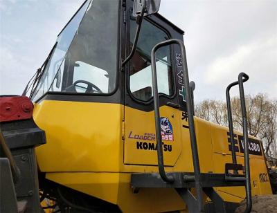Cina Il Giappone originale ha fatto il caricatore della ruota della costruzione di KOMATSU 18ton Wa380 in buone condizioni per la vendita, KOMATSU usata Front Wheel Loader Wa 420, Wa470 sulla vendita in vendita