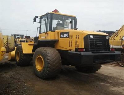 Cina Caricatore della ruota usato costruzione originale del Giappone KOMATSU 10.5ton Wa200 in buone condizioni per la vendita, KOMATSU di seconda mano Front Wheel Loader Wa 100, Wa200, vendita di Wa320on in vendita
