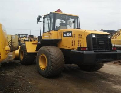Cina Caricatore della ruota usato costruzione originale del Giappone KOMATSU 10.5ton Wa200 in buone condizioni per la vendita, KOMATSU di seconda mano Front Wheel Loader Wa 100, Wa200, vendita di Wa320on in vendita
