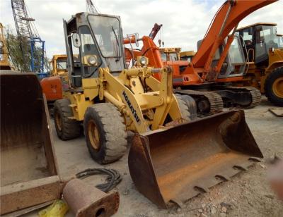 Cina Caricatore della ruota usato costruzione originale del Giappone KOMATSU 6.5ton Wa100 in buone condizioni per la vendita, KOMATSU di seconda mano Front Wheel Loader Wa 100, Wa200, vendita di Wa320on in vendita