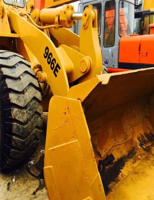 Cina Caricatore di seconda mano della ruota del Giappone Caterpillar 20ton 966e in buone condizioni per la vendita, Cat Front Loader usata 938g 950b 950f 950g, 966c, 966f, 966h sulla vendita in vendita