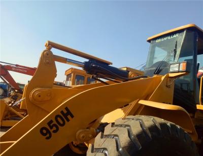 中国 日本は販売、販売の使用された猫の前部積込み機938f 938g 950b 950f 950g 962g 966hのための中古の幼虫18ton 950hの車輪の積込み機を良い状態で製造した 販売のため
