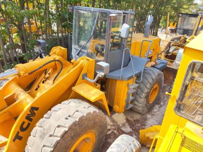 Cina Il Giappone ha fabbricato il caricatore usato della ruota usato costruzione di Tcm 16ton L32 in buone condizioni per la vendita, Tcm di seconda mano Front Wheel Loader L32, L39, 830, 75bnj sulla vendita in vendita