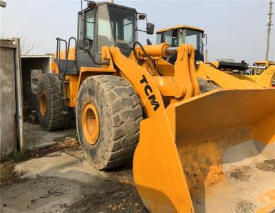 China Carregador usado nas boas condições para a venda, Tcm de segunda mão Front Wheel Loader L32 da roda L40 de Japão Tcm construção de 24 toneladas original, L39, 830, 75bnj na venda à venda