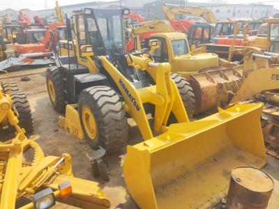 China Original fabricado no carregador usado da roda Wa470-6 de Japão KOMATSU construção de 23 toneladas nas boas condições para a venda, KOMATSU de segunda mão Front Wheel Loader Wa 470-3 à venda