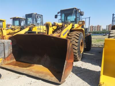 Cina Originale manifatturiero nel caricatore della ruota usato costruzione del Giappone KOMATSU 23ton Wa470-6 in buone condizioni per la vendita, KOMATSU di seconda mano Front Wheel Loader Wa 470-3 in vendita