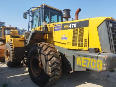 中国 日本中古コマツ 23トン Wa470-6 建設中古ホイールローダー 状態良好販売、中古コマツ フロントホイールローダー Wa450、Wa470-3、Wa500 販売中 販売のため