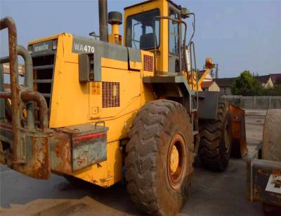 Cina Il caricatore originale della ruota usato costruzione di KOMATSU manifatturiero il Giappone 22ton Wa470-3 in buone condizioni per la vendita, ha usato KOMATSU Front Wheel Loader, Wa500 sulla vendita in vendita