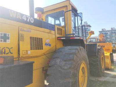 Cina Original Japan Made Komatsu 22ton Wa470-3 Construction Pala gommata usata in buone condizioni in vendita, Pala gommata anteriore Komatsu usata Wa420, Wa450, Wa500 in vendita in vendita