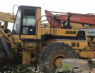 China Japão original fez a KOMATSU construção de 18 toneladas o carregador usado da roda Wa420 nas boas condições para a venda, KOMATSU usada Front Wheel Loader Wa 380-6, Wa450, Wa470 na venda à venda
