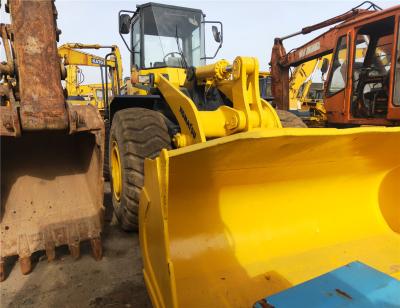 China Carregador de 16 toneladas de segunda mão original nas boas condições para a venda, KOMATSU usada Front Wheel Loader Wa da roda da construção Wa380-3 de Japão KOMATSU 380-6, Wa380z na venda à venda