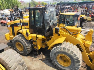 China Carregadeira de rodas Caterpillar de segunda mão original fabricada no Japão 23ton 966h em bom estado, carregadeira frontal Cat usada 962g 966D 966e 966g 966h 973 973D 980g à venda à venda