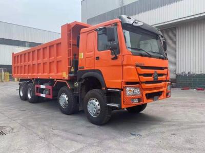 中国 使用されたダンプ トラックHOWO 375 8*4 LHD、使用されたHOWO 371 12の車輪の2020年になされる中古のSinotruk中国のブランド 販売のため
