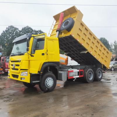 China Las ruedas usadas HOWO 371 375 Sinotruk de segunda mano China Shangai del camión volquete HOWO 6*4 10 hicieron en 2020 precio barato en venta