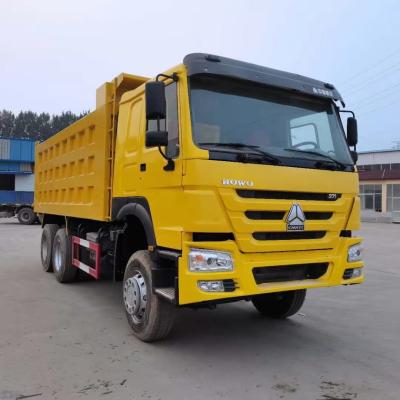 China El camión volquete HOWO 375 de Scondhand, 6*4 usado rueda el camión volquete en el perfecto estado y Niza el precio en venta