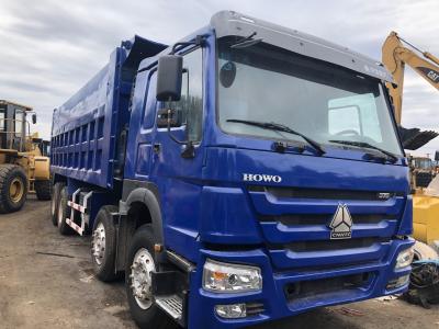 China Camión volquete usado de HOWO en perfectas condiciones de funcionamiento con precio increíble. Camión volquete de segunda mano de HOWO 8*4 375HP en venta en venta