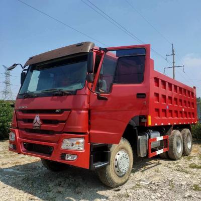 中国 使用されたHOWO 371HP 10のタイヤは販売、中古のSinotruk 6×でダンプ トラックを;4ダンプカー トラックHOWO 371with 1つの年の保証 販売のため
