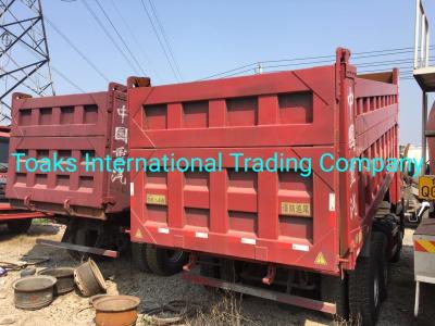 Cina Autocarro con cassone ribaltabile utilizzato della ruota motrice 6×4 15 Ton Howo Tipper Truck 375HP in vendita
