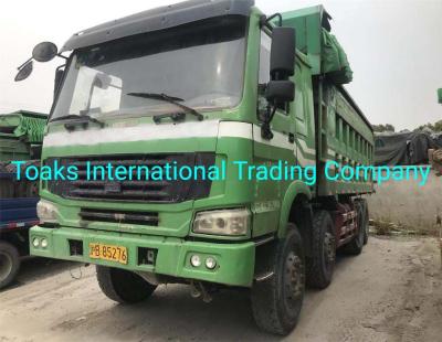 Cina 351-450hp autocarro con cassone ribaltabile usato Sinotruk HOWO 12 autocarro con cassone ribaltabile della ruota in vendita