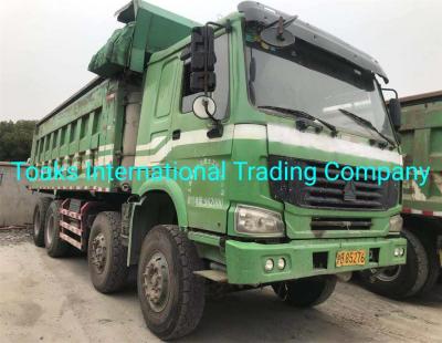 Cina 351-450hp autocarro con cassone ribaltabile usato Sinotruk HOWO 12 autocarro con cassone ribaltabile della ruota in vendita