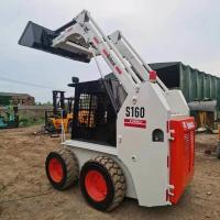 China Secondhand Bobcat S160 Skid Steer Loader Small Wheel Loader Original USA for sale