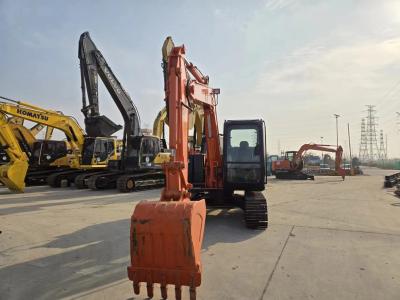 Cina Trattore Hitachi Zx60 originale di seconda mano, escavatore Zx60 con mini escavatore da 6 tonnellate usato con orario di lavoro ridotto in vendita