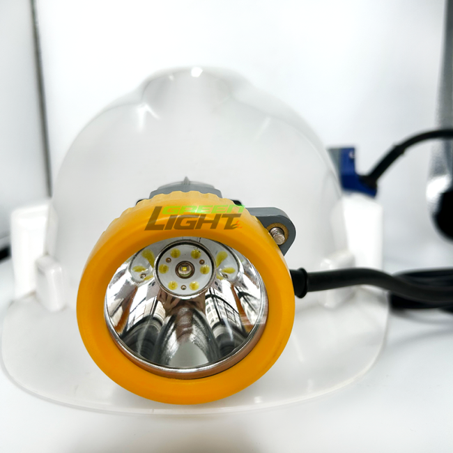 GLT-7C mining headlamp front view