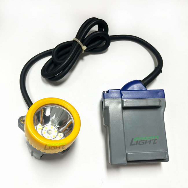 GLT-7C mining headlamp side view