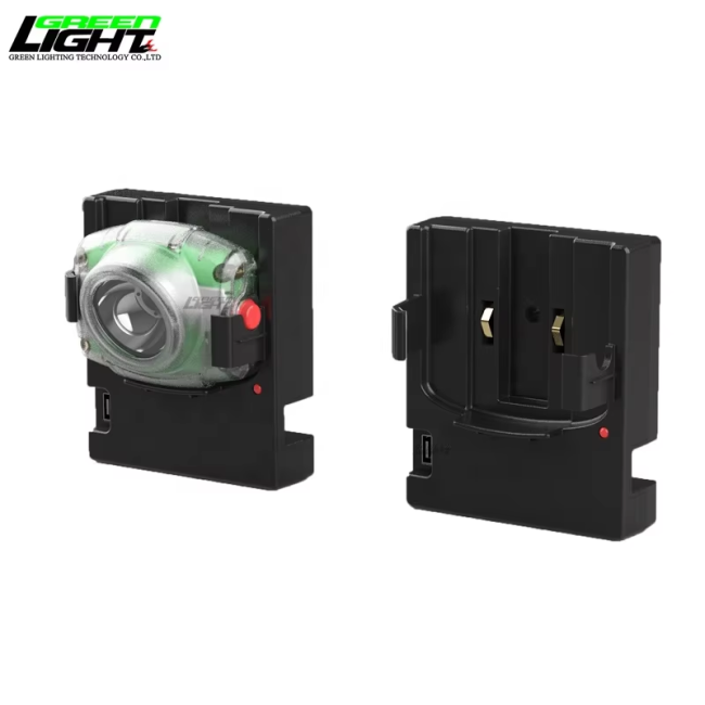 GLC-6M LED mining cap lamp in use