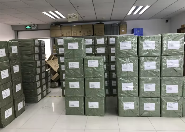 Mining cap lamp packaging