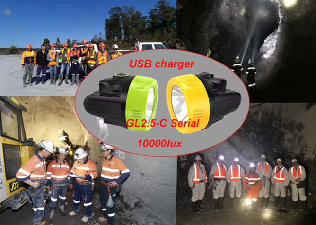 Mining lamp applications