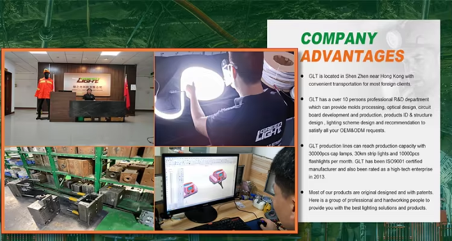 GLT factory overview