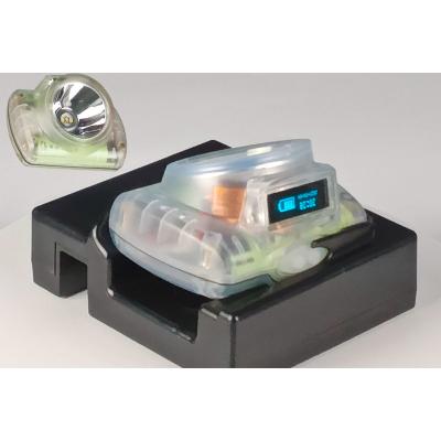 China Custom Cordless Mining Cap Lamp 18000 Lux LED Safety Helmet Light for sale