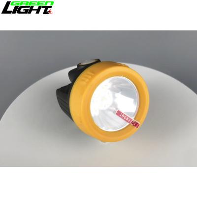 China Lightweight Safety Miners Head Lamp 10000lux Cordless 3.8Ah IP67 Waterproof for sale