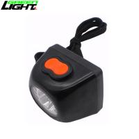 China 4000 Lux LED Mining Lamps Display Screen For Miners Cap 15hrs Working 1.3W for sale