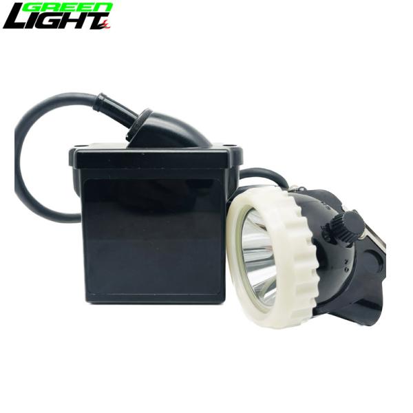 Quality Safety Helmet Coal Miners Head Lamp 10000lux GL5-B Rechargeable 6.6Ah for sale