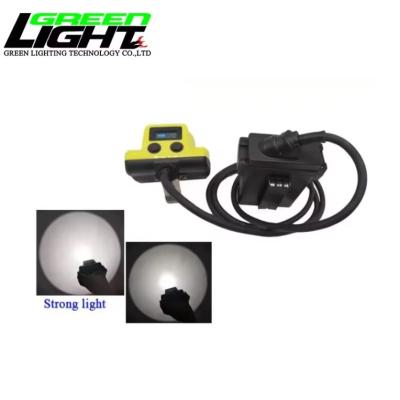 China Explosion proof IP68 Corded Led Miner Headlamp 25000 LUX 60 hrs Runtime Underground Mining Cap Lamp Led Safety Mining Lighting for sale