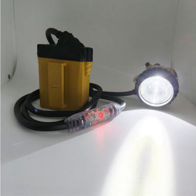 China 25000lux Mining Led Cap Lamp Explosion Proof Coal Mine Caplamp for Underground Work for sale
