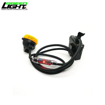 China NEW Corded Mining Lamps with Strobe Rear Warning, KL5MS Rechargeable Miners Cap Lamp for sale
