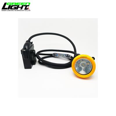 China New Rechargeable Miners Cap Lamp with Cable Strobe Light Kl5m Safety Mining Helmet Light for sale