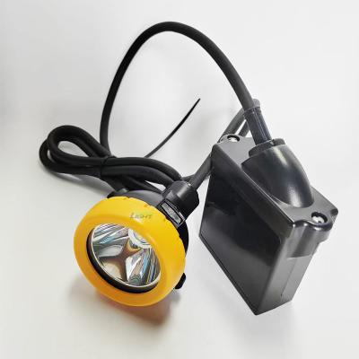 China 10000lux Led Miner Lamp IP68 Waterproof Industrial Head Lamp 7.8Ah Rechargeable Li-ion Battery Helmet Lamp for sale