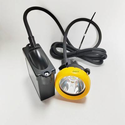China 10000lux Led Miner Lamp IP68 Waterproof Industrial Head Lamp 7.8Ah Rechargeable Li-ion Battery Helmet Lamp for sale