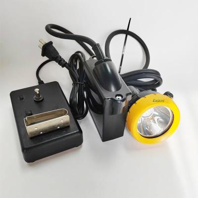 China 10000lux Led Miner Lamp IP68 Waterproof Industrial Head Lamp 7.8Ah Rechargeable Li-ion Battery Helmet Lamp for sale