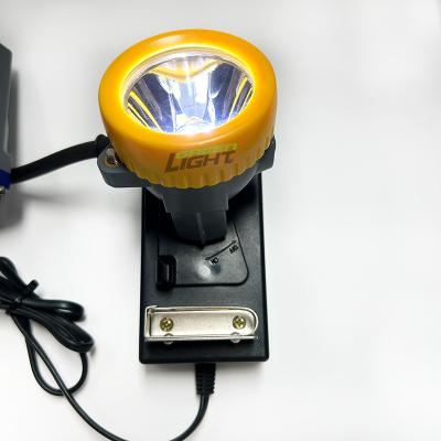 China Explosion Proof LED Mining Headlamp with 17hrs Working Time 6.6Ah Li-ion Battery and Cree LED for Underground Use for sale