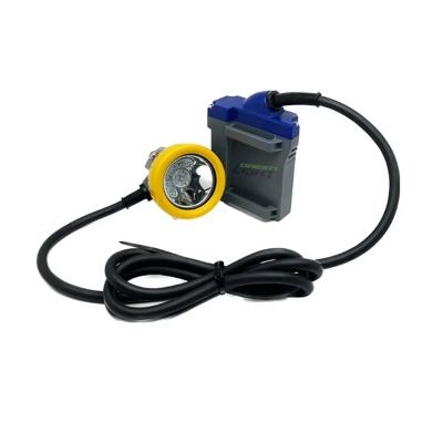 China Explosion Proof LED Mining Headlamp with 17hrs Working Time 6.6Ah Li-ion Battery and Cree LED for Underground Use for sale