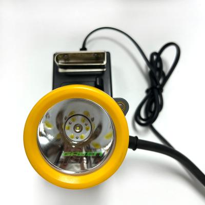 Китай GLT-7C Сводная лампа с крышкой с рабочим временем 17 часов Устойчивый к ударам светодиодный шахтный фар с одним основным светом Два вспомогательных света продается