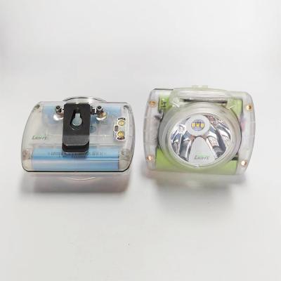 China 25000lux Oled Screen Led Cordless Mining Safety Cap Lamp Wireless Miner Cap Lamp for sale