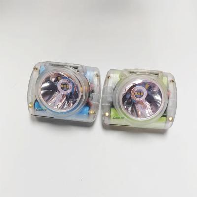 China 6.8Ah Rechargeable Led Coal Miner Lamp Anti-explosive Mining Cap Lamp with SOS Light for sale