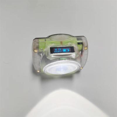 China IP68 Wireless Led Mining Light Head Lamp For Miners Camping Hunting Headlight Mining Cap Lamp for sale